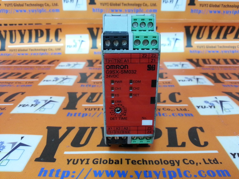 OMRON G9SX-SM032-RT STANDSTILL MONITORING UNIT - PLC DCS SERVO Control MOTOR POWER SUPPLY IPC ROBOT